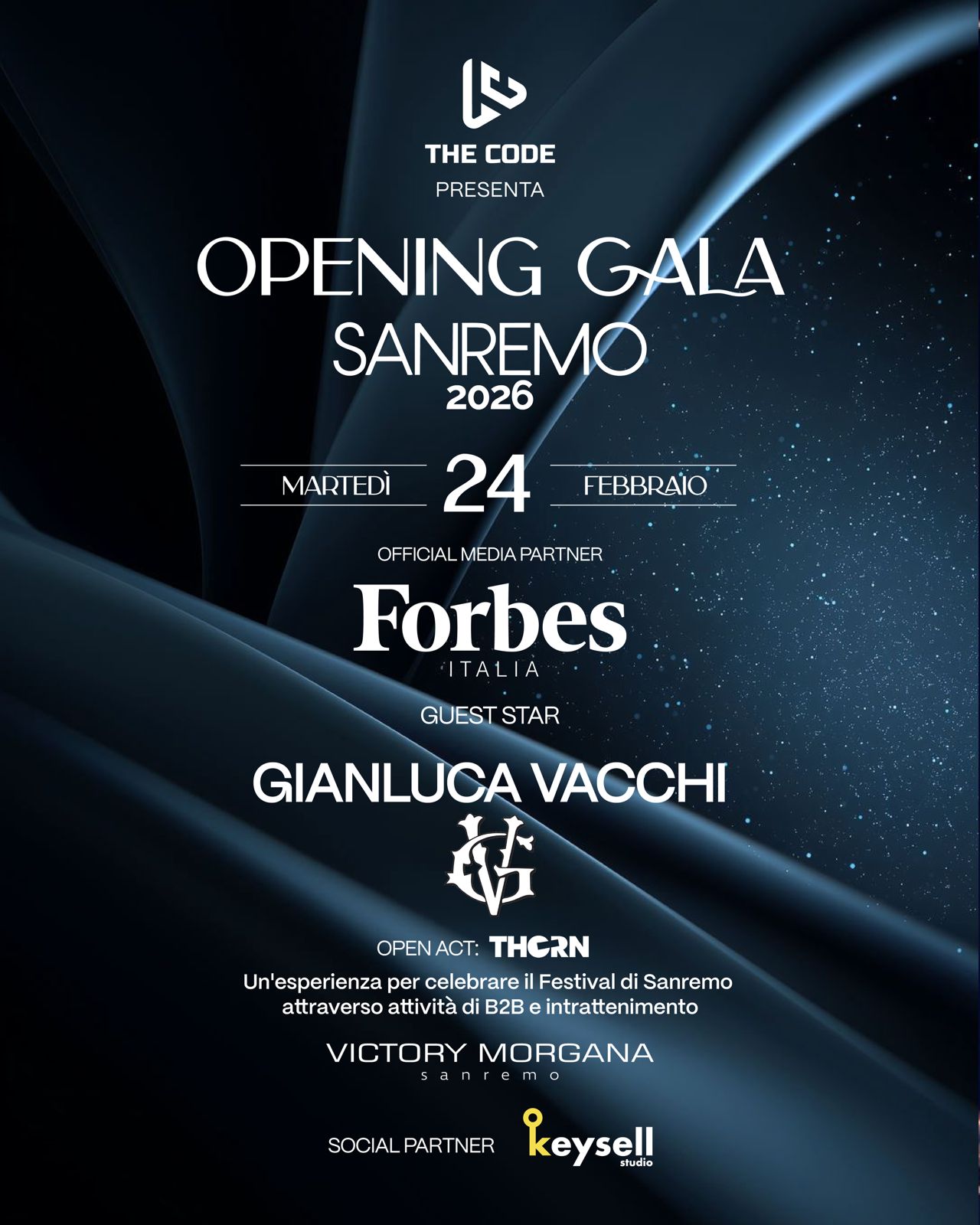 Sanremo 2026, opening gala al Victory Morgana con dj set di Gianluca ...